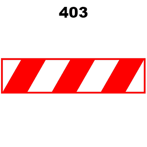 תמרור 403 - AS PROD אביזרי בטיחות
